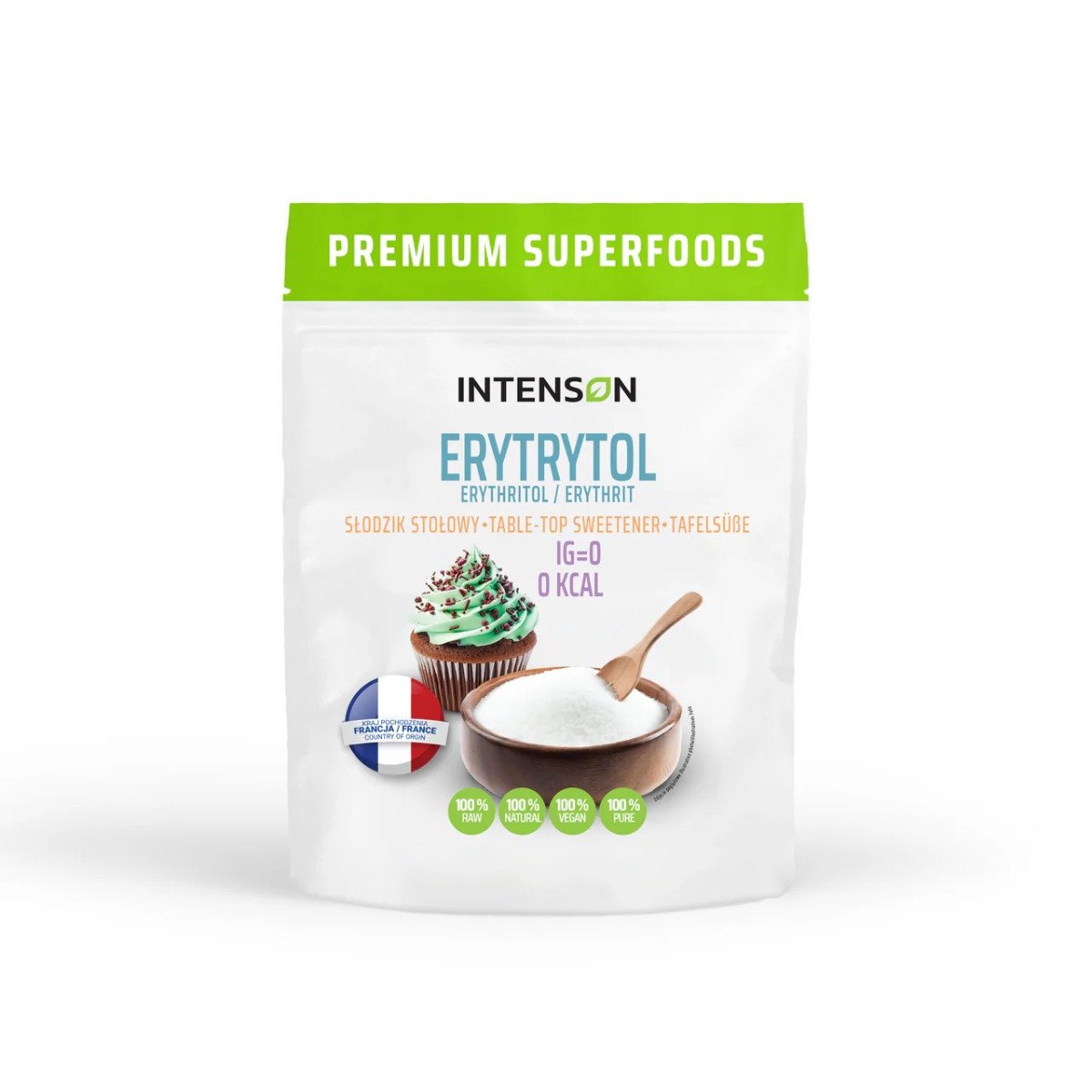 Intenson Erytrytol (Francja) 1kg - Intenson | Sklep EMPIK.COM