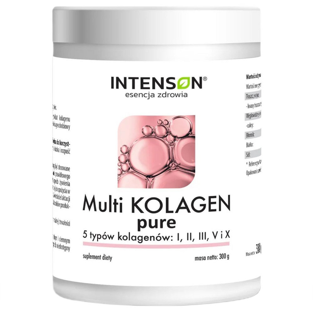 Intenson Multi Kolagen Pure 5 typów kolagenu suplement diety 300g | Sklep EMPIK.COM