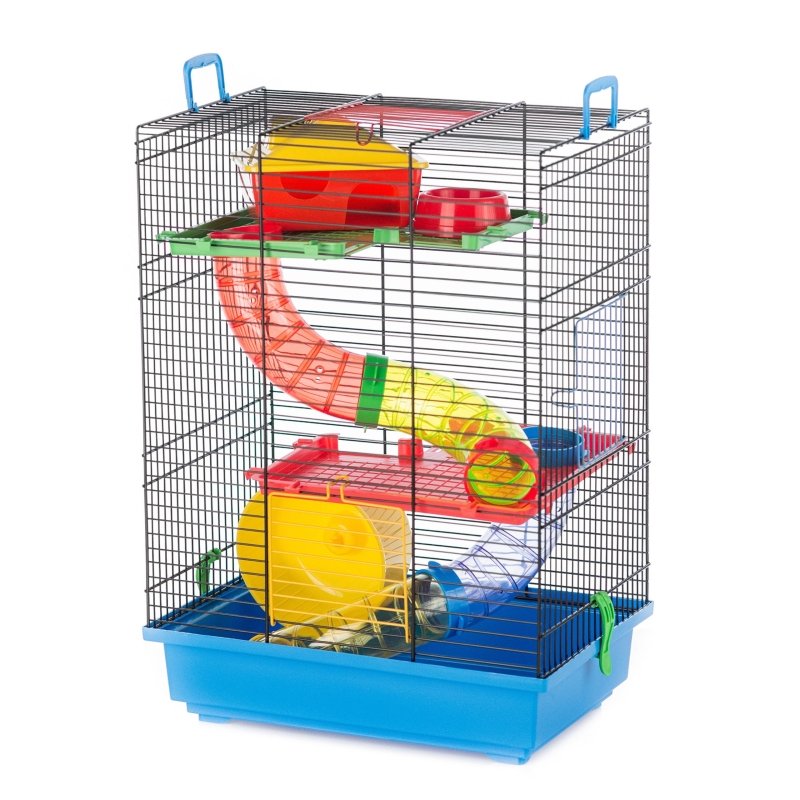 INTER ZOO Klatka TEDDY II BLACK + tuba 36x24x54 - Inter-Zoo | Sklep ...