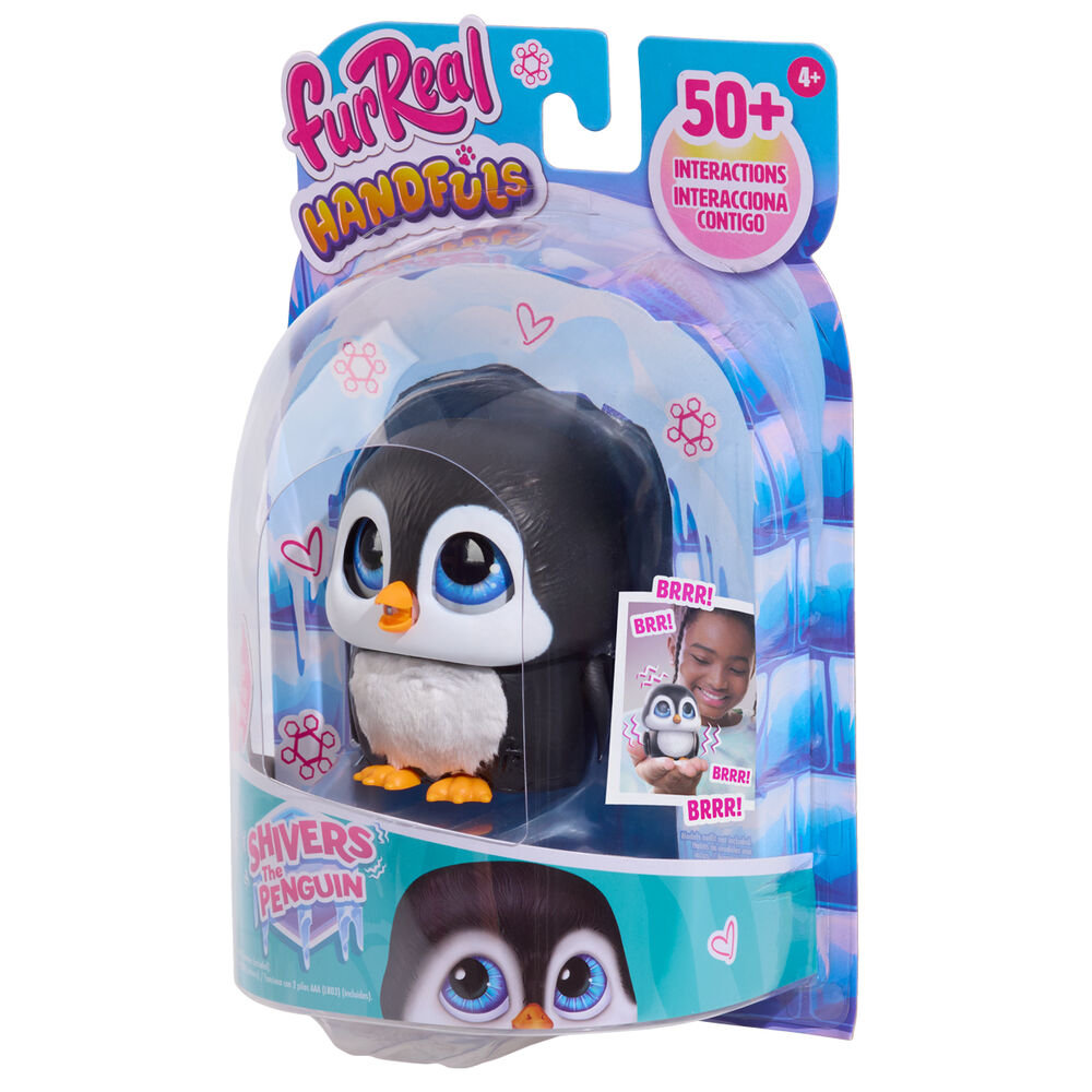 Interaktywny pingwin FurReal Handfuls - zabawka dla dzieci - Just Play ...