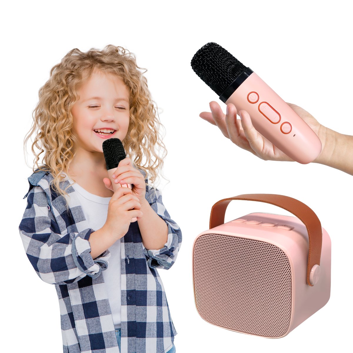 Interaktywny Zestaw Karaoke Głośnik dla dzieci z mikrofonem - L-TEK | Sklep EMPIK.COM