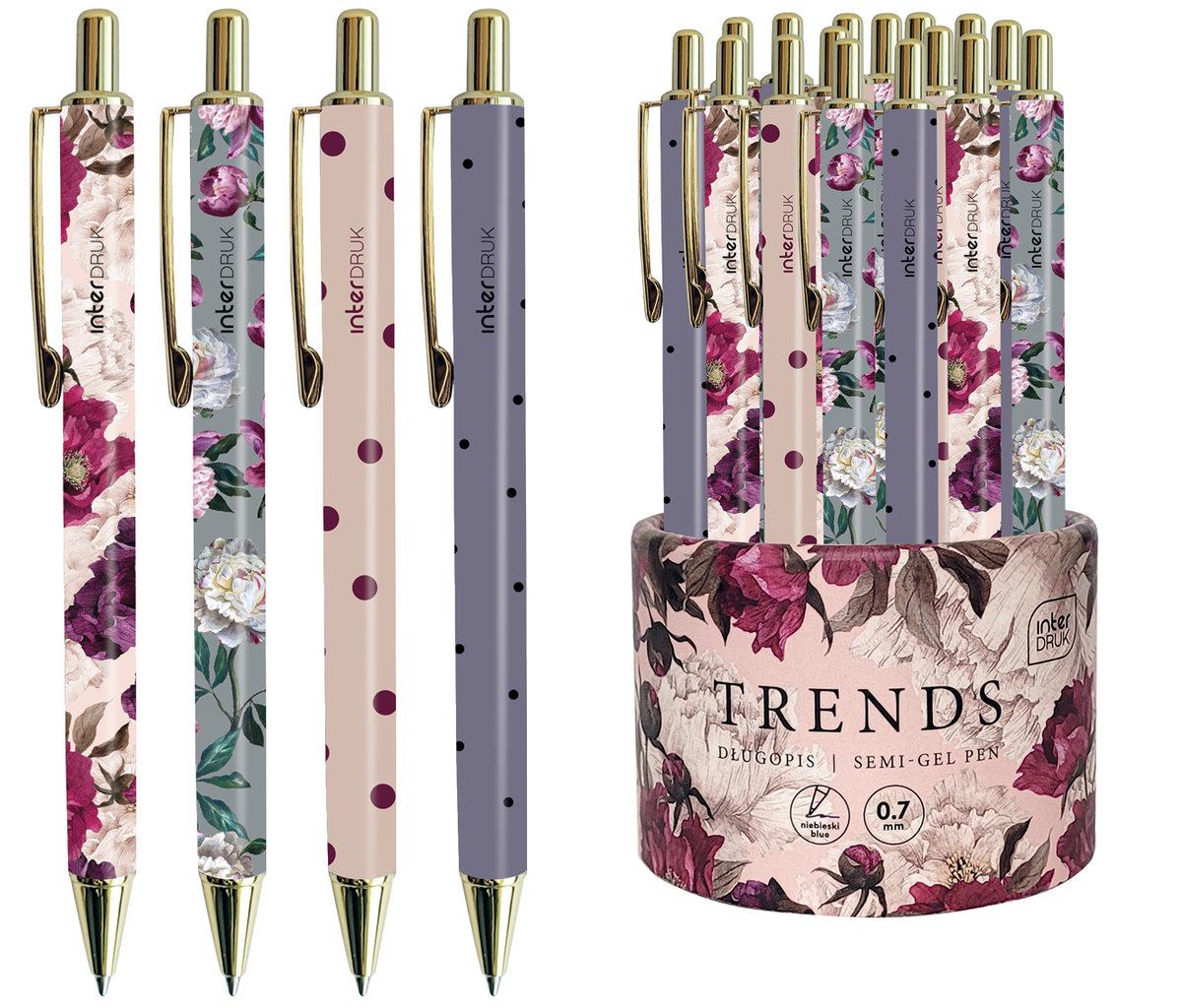 Interdruk, Długopis TRENDS - Interdruk | Sklep EMPIK.COM