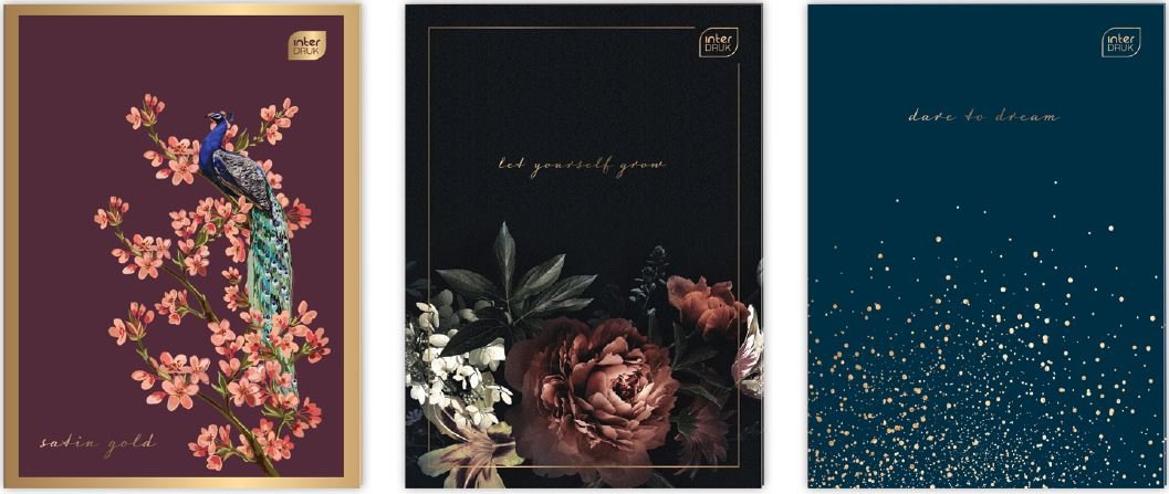 Interdruk, Zeszyt A4 96# Satin Gold - Interdruk | Sklep EMPIK.COM