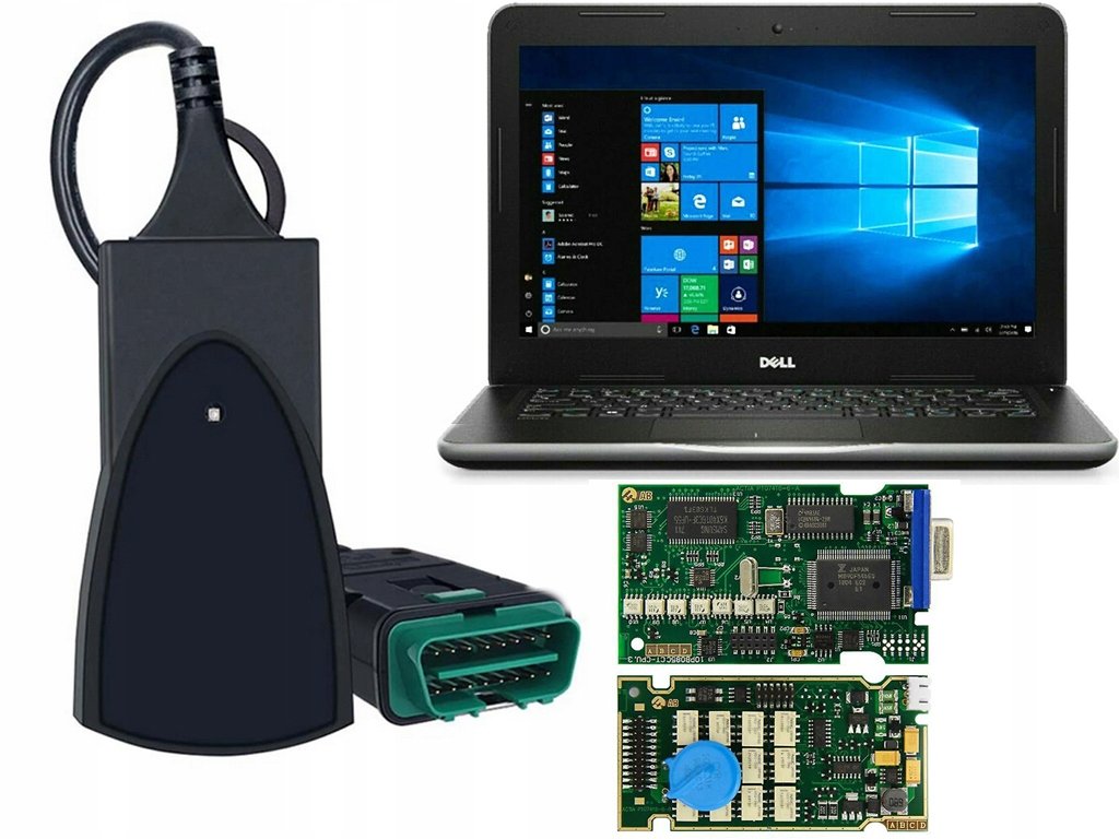 INTERFEJS DIAGBOX 9.85 + LAPTOP PEUGEOT CITROEN GOLD LEXIA PP2000 FULL ...