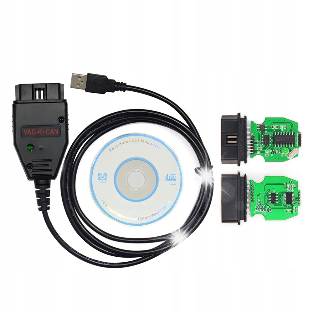 Interfejs diagnostyczny VAG K+CAN COMMANDER 1.4 A3 A4 A6 LEON SKODA ...