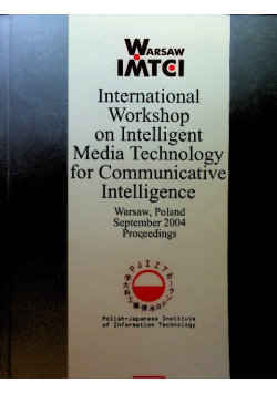 International Workshop on Intelligent Media Technology for ...