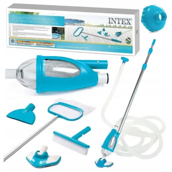 Intex 28003 Zestaw Do Czyszczenia Basenu Odkurzacz Deluxe - Intex ...