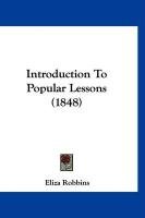Introduction to Popular Lessons (1848) - Robbins Eliza | Książka w Empik