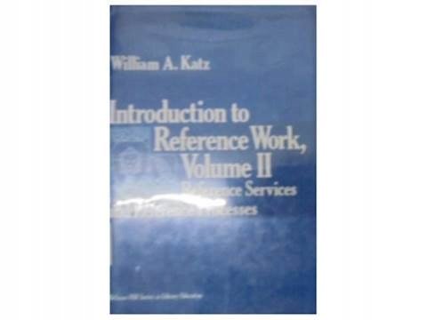 Introduction to reference work vol. 2 - Katz Rebecca | Książka w Empik