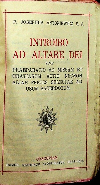 Introibo ad Altare dei 1937 r. - W opisie | Książka w Empik