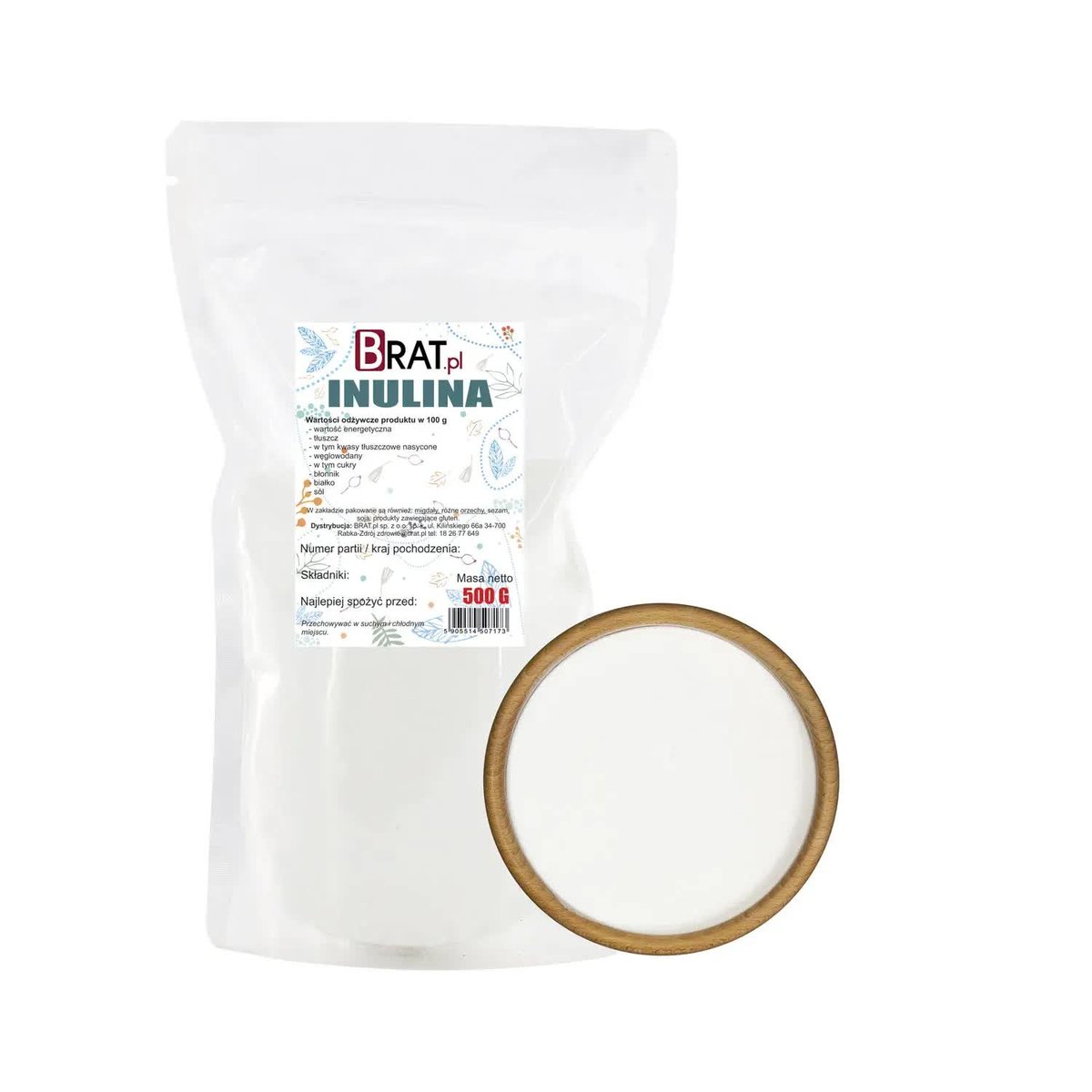 Inulina 500g - BRAT.pl | Sklep EMPIK.COM