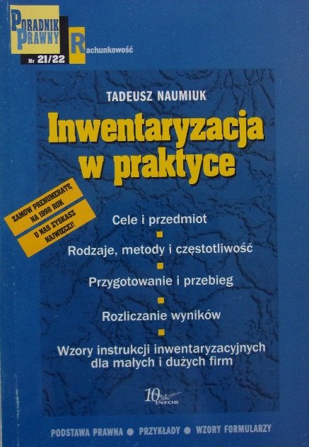 Inwentaryzacja w praktyce - Naumiuk Tadeusz | Książka w Empik