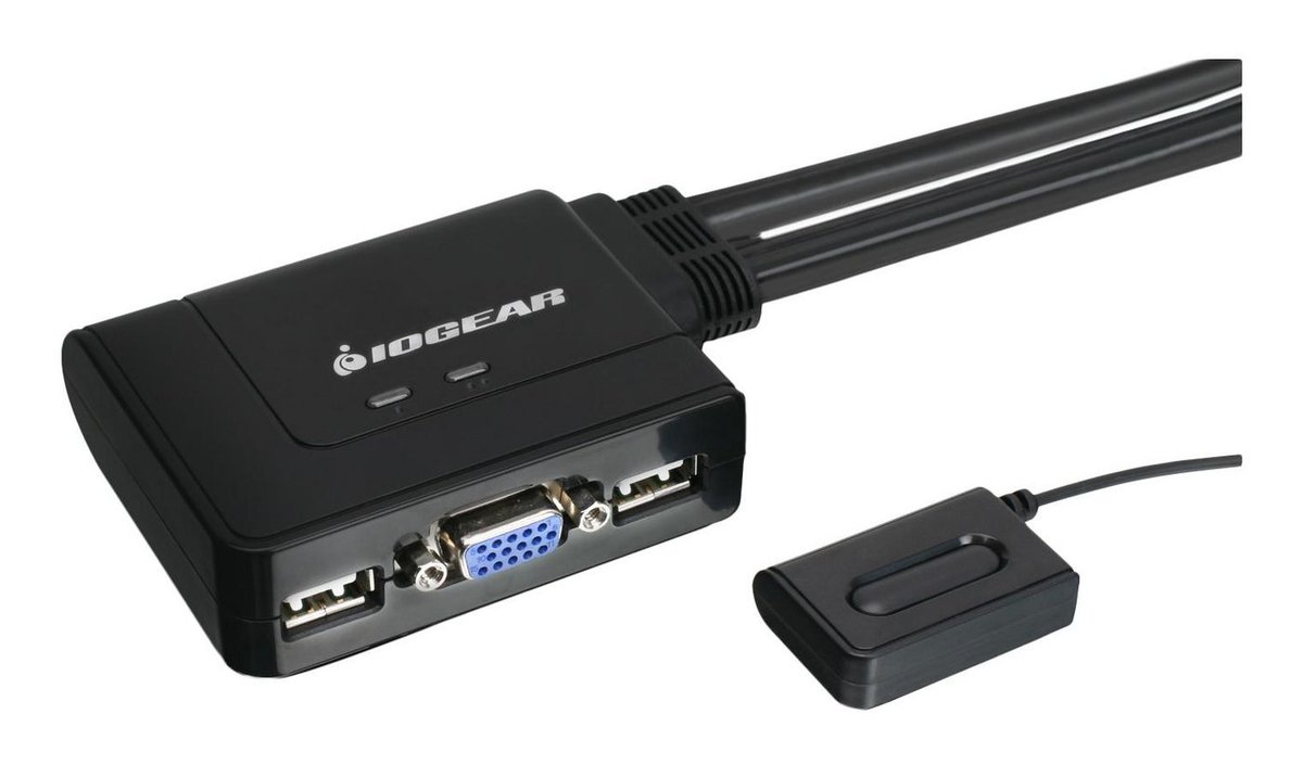 Iogear 2-Port Usb Kvm Switch Vga - Iogear | Sklep EMPIK.COM Iogear 2-Port Usb Kvm Switch Vga - Iogear | Sklep EMPIK.COM