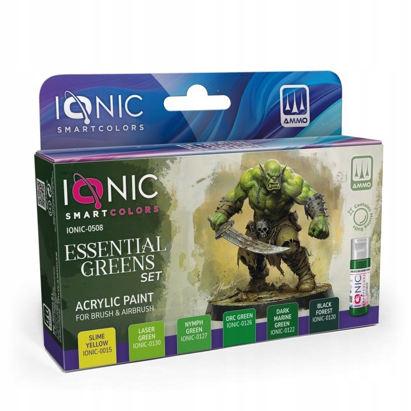 IONIC 0508 SMART COLORS SET: ESSENTIAL GREEN SET |AMMO - inna (Inny) | Sklep EMPIK.COM