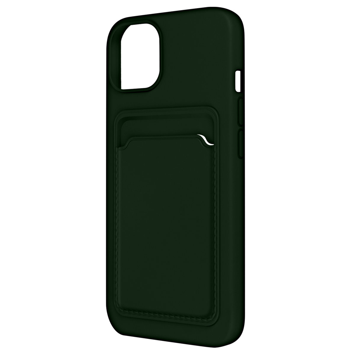 Iphone 12 Etui Elastyczne Silikonowe Etui Z Miejscem Na Karty Forcell