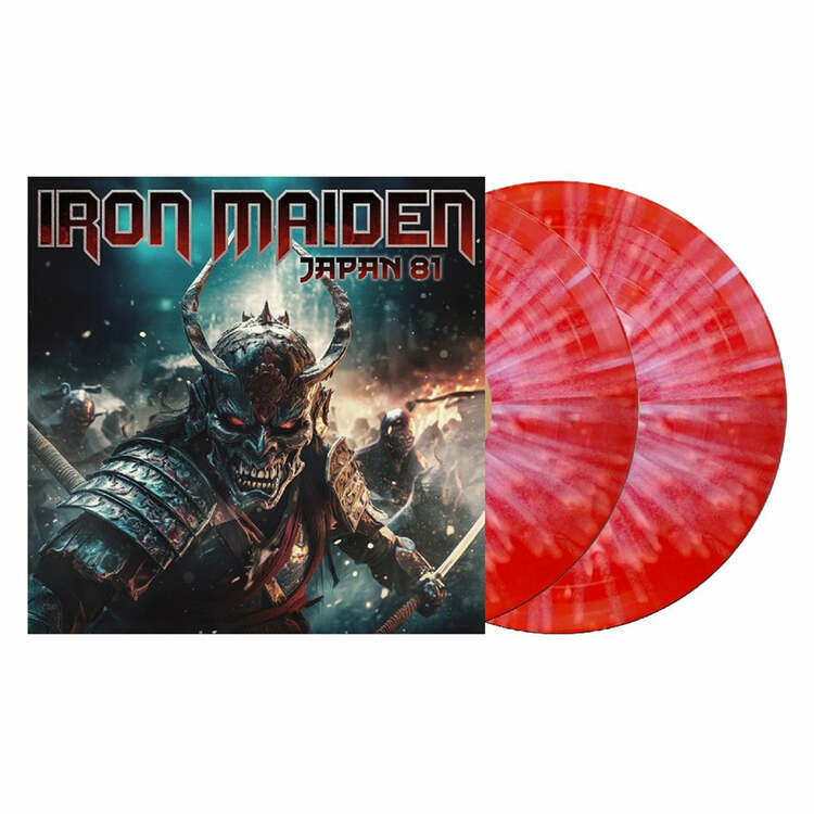 Iron Maiden - Japan 81 (splatter vinyl), płyta winylowa - Iron Maiden ...