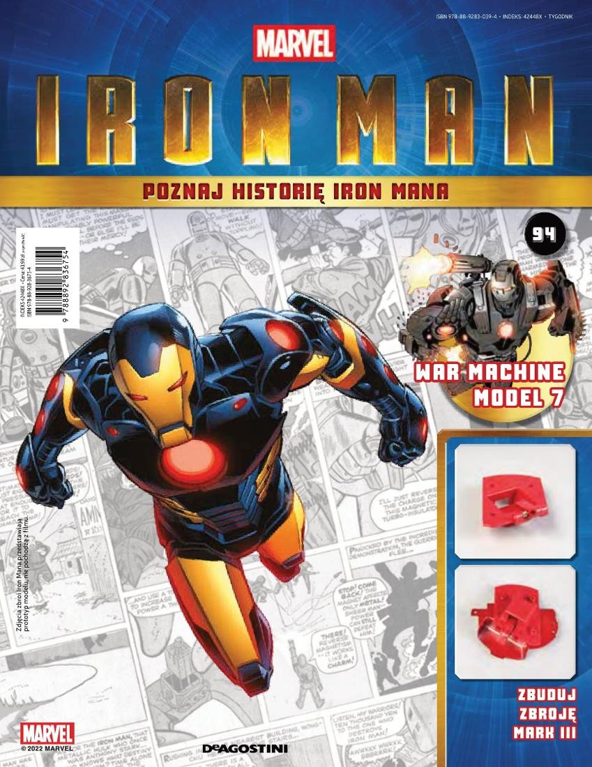 Iron Man Poznaj Historię Iron Mana Nr 94 - De Agostini Publishing S.p.A ...