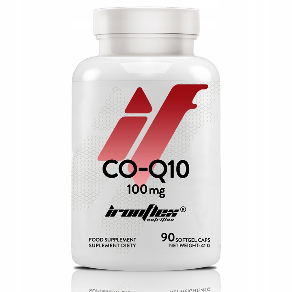 Ironflex Koenzym Q10 90 Kaps Coenzyme Coq10 Ubichinon Zdrowe Serce Energia | Sklep EMPIK.COM