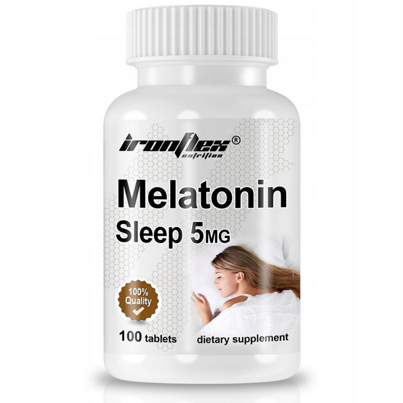 Ironflex Melatonin Sleep 5Mg Suplement diety, 100 tab. | Sklep EMPIK.COM
