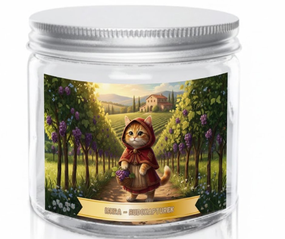 Iskra Rudokapturek Świeca Sojowa 250Ml Koci Gród Zapachowa Prezent ...