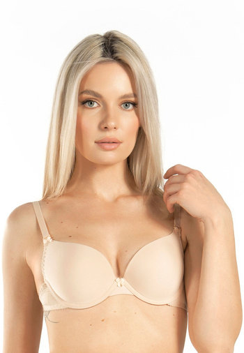Ismena 2 Biustonosz Push Up Gładki 65F - Nipplex | Moda Sklep EMPIK.COM