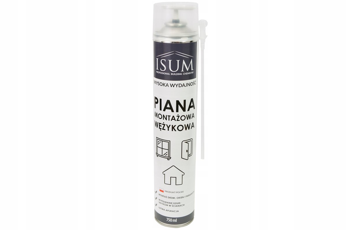 ISUM Piana Montażowa Wężykowa Niskoprężna 750ml - Isum | Sklep EMPIK.COM