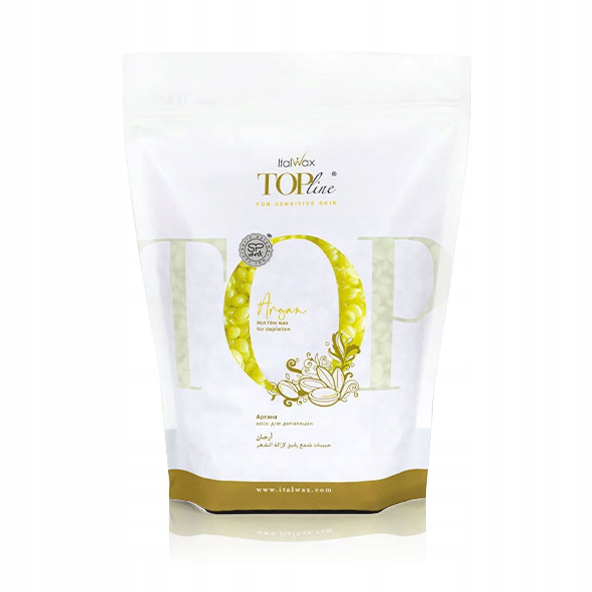 ItalWax Wosk do depilacji twardy w granulkach dropsy TOP LINE ARGAN ...