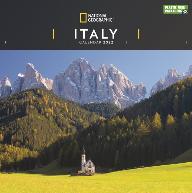 Italy National Geographic Square Wall Calendar 2022 - Opracowanie ...