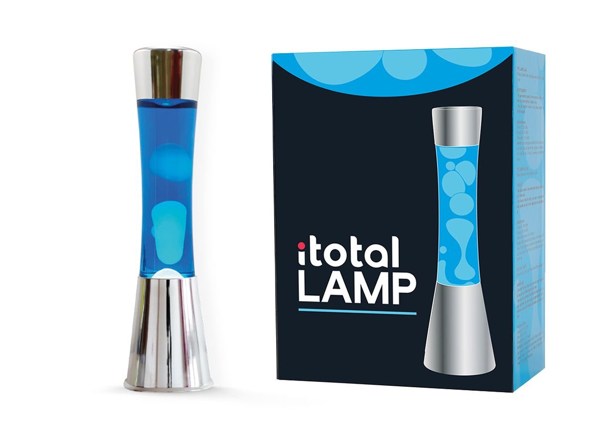 Itotal - Lava Lamp - Blue - 40 Cm - Inny producent | Sklep EMPIK.COM