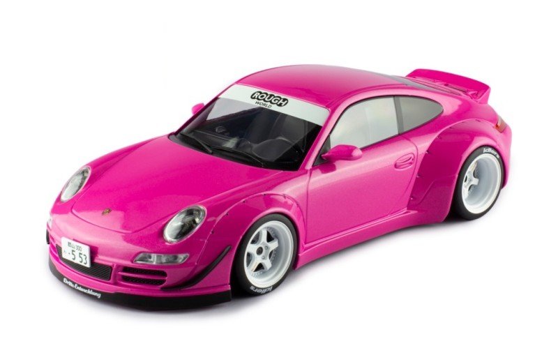 Ixo Models Porsche 911 (997) Rwb Rauh-Welt Pink 1:18 18Cmc167 - IXO ...