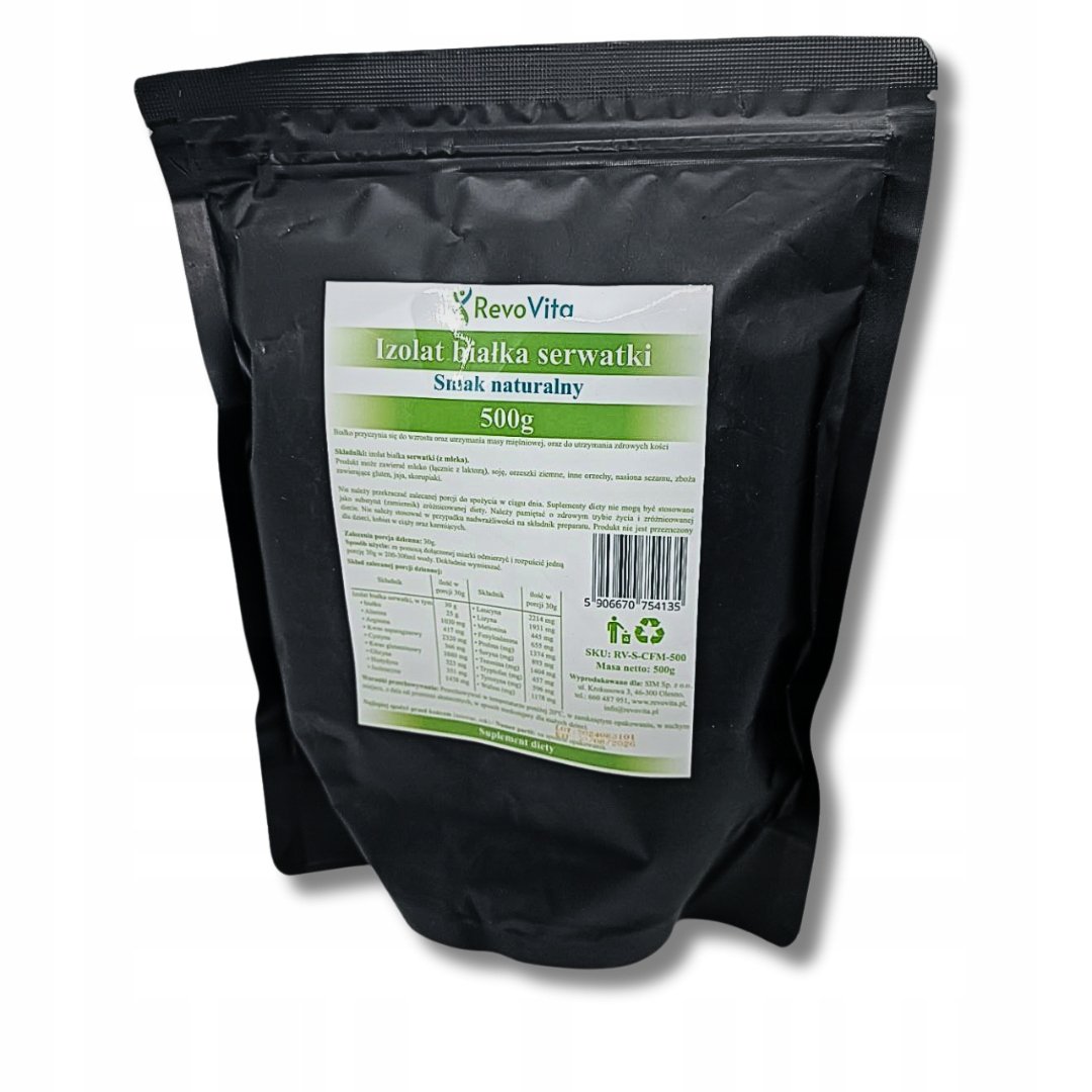 Izolat białka serwatkowego WPI 500g WHEY PROTEIN ISOLATE NATURAL 85% - Inna marka | Sport Sklep ...