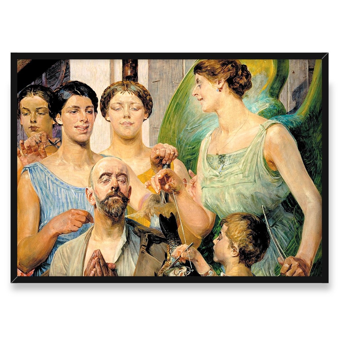 Jacek Malczewski Tobiasz i Parki 50x70 - ANTYKWARIAT "CZUŁA JEST NOC ...