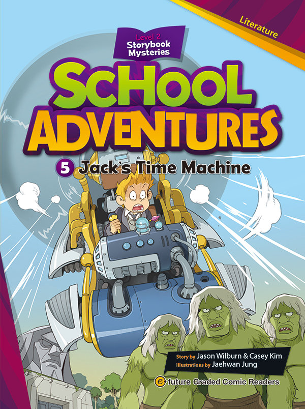 Jack's Time Machine. School Adventures. Level 2. Część 5 - Jason ...
