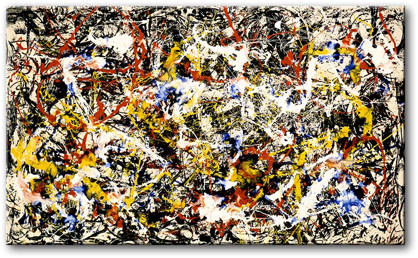 Jackson Pollock, No 10 Convergence - PR05908 - PRINTORAMA | Sklep EMPIK.COM