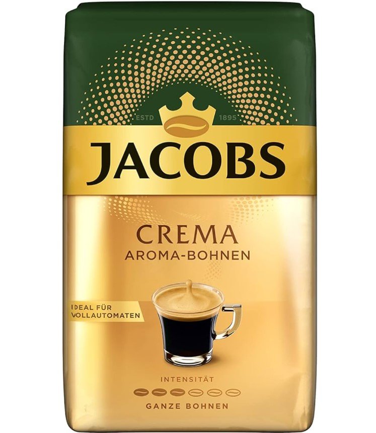JACOBS CREMA AROMA-BOHNEN 500G - KAWA ZIARNISTA - Jacobs | Sklep EMPIK.COM