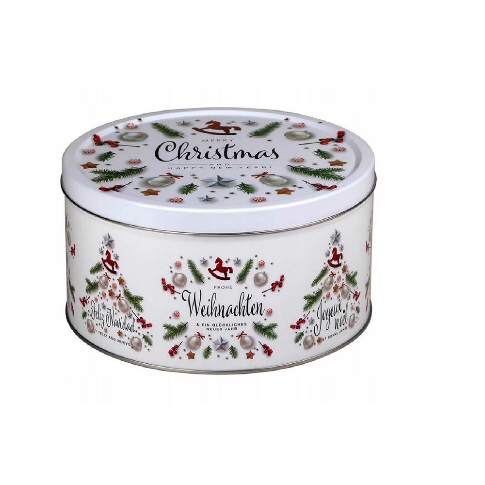 Jacobsen Ciastka Maślane z Kawałkami Czekolady Merry Christmas and 750g ...
