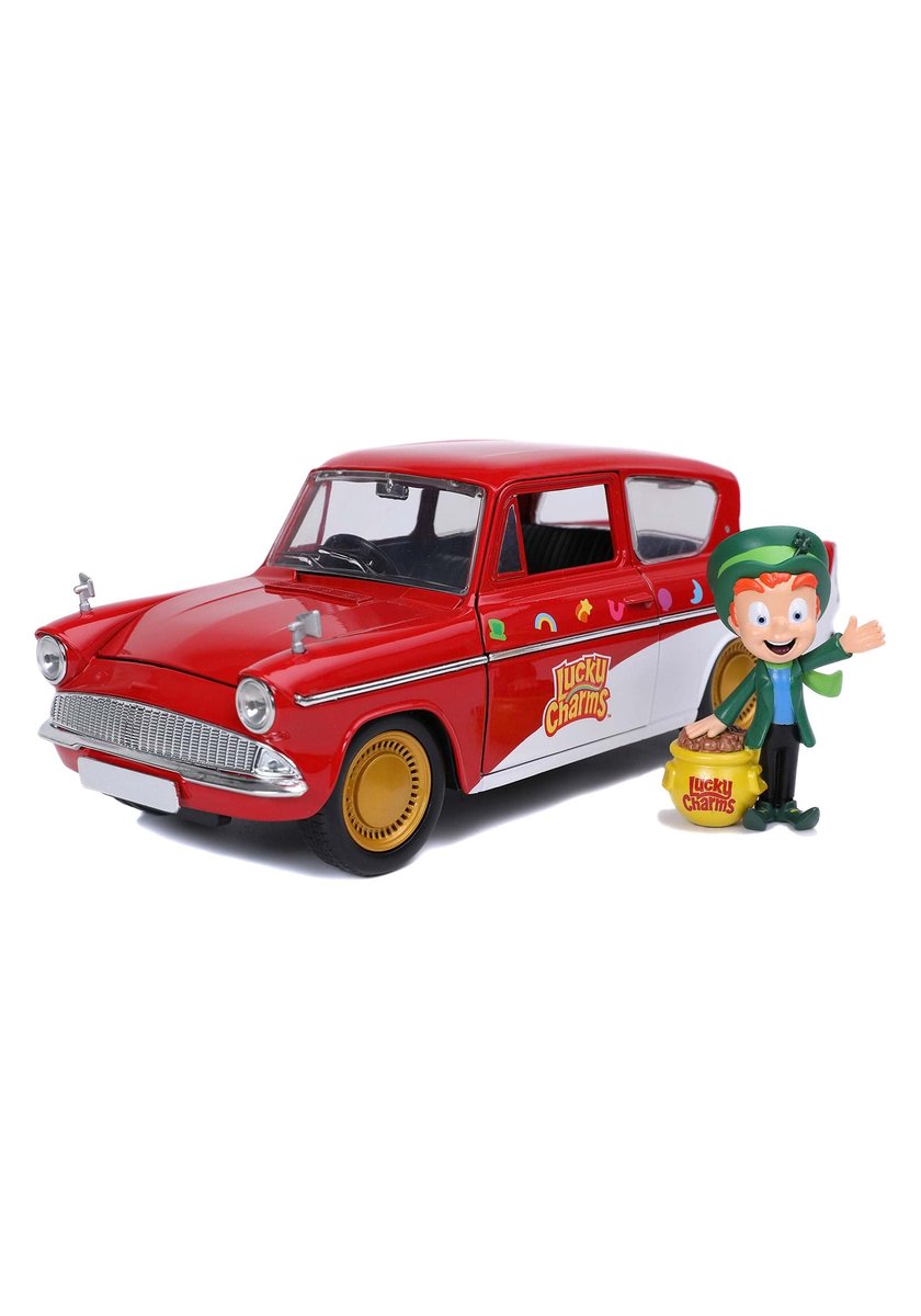 Jada Lucky Charms 1959 Ford Anglia 1:24 pojazd odlewany ciśnieniowo ...