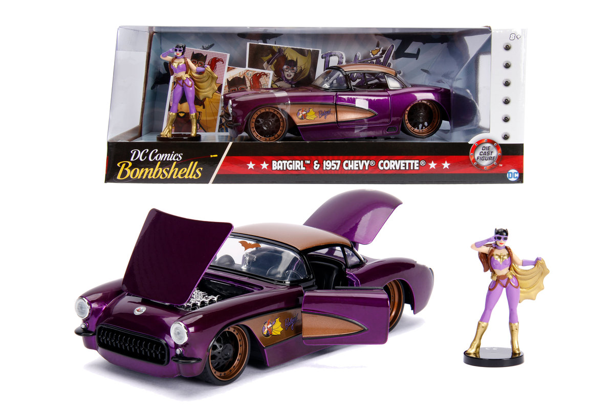 Jada, pojazd 1:24, DC Comics Bombshells Batgirl - Jada | Sklep EMPIK.COM