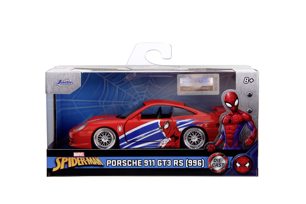 JADA Spider–Man Porsche 911 GT3 RS 1:32 - Jada | Sklep EMPIK.COM