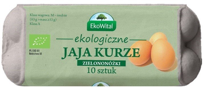 Jaja zielononóżki BIO ( 10 szt) - Eko Wital | Sklep EMPIK.COM