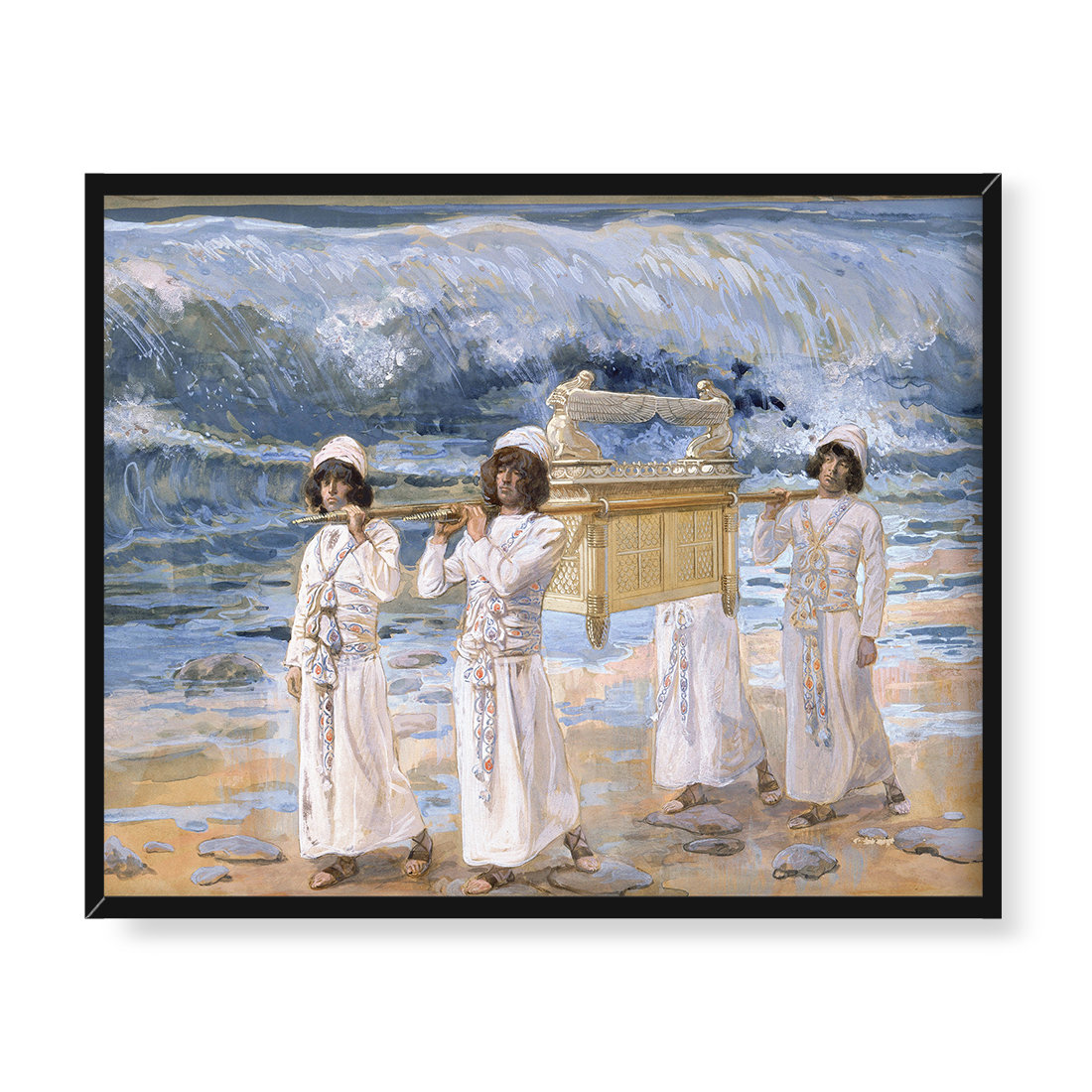 James Tissot Arka przechodzi przez Jordan 50×40 - ANTYKWARIAT "CZUŁA ...