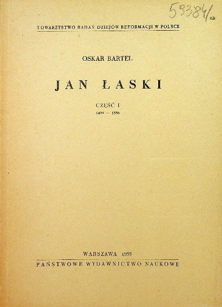 Jan Łaski - W opisie | Książka w Empik