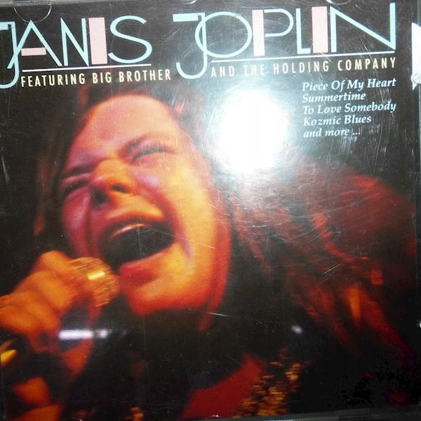 JANIS JOPLIN FEATURING BIG BROTHER AND THE HOLDING COMPANY - Joplin ...