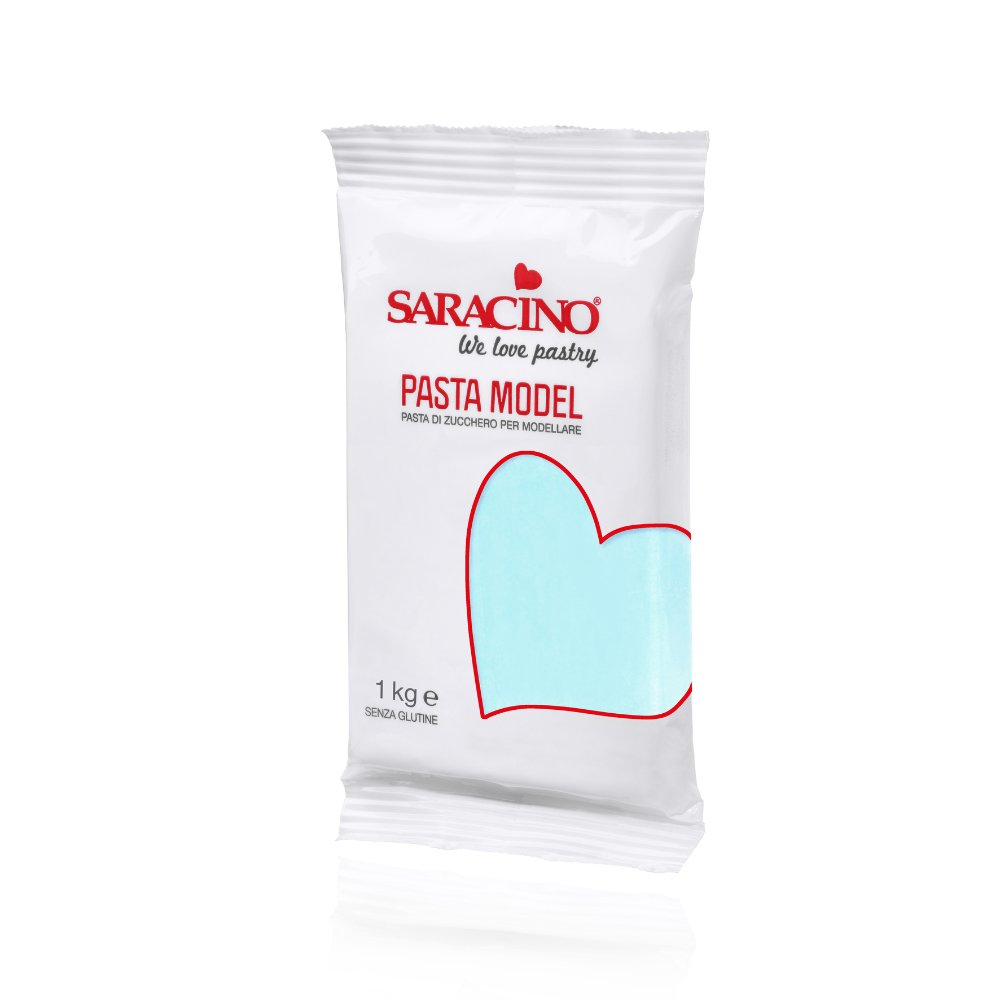 Jasnoniebieska masa cukrowa do modelowania Light Baby Blue Model Paste ...