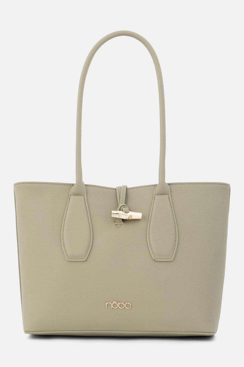 Jasnozielona shopperka Nobo z długimi uszami - Nobo | Moda Sklep EMPIK.COM