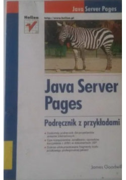 Java Server Pages - Wydawnictwo Helion | Książka w Empik