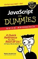 JavaScript For Dummies Quick Ref - Vander Veer | Książka w Empik