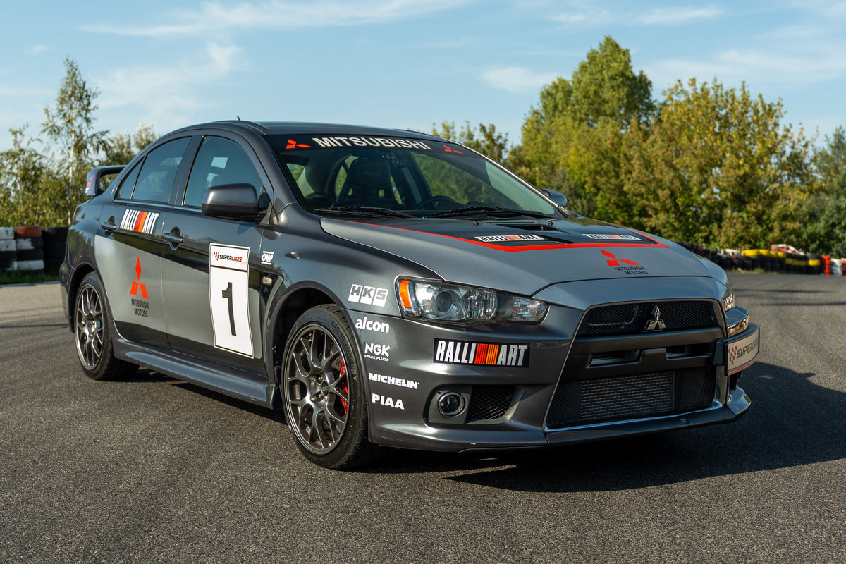 Jazda Mitsubishi Lancer EVO 10 - Tor Poznań Główny - Mitsubishi OE ...
