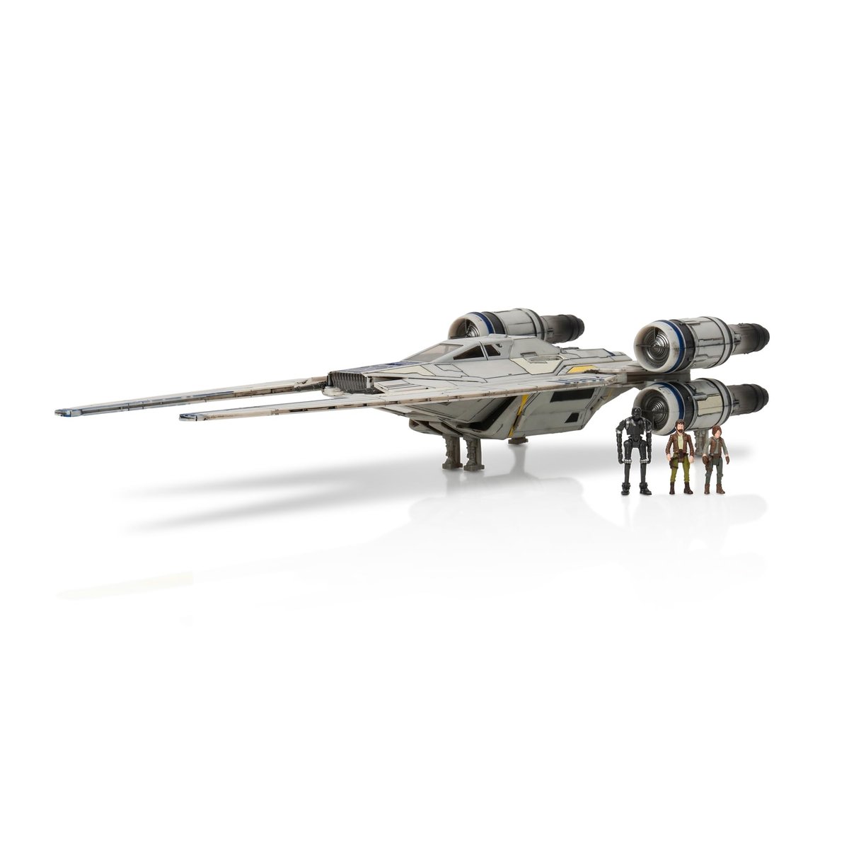 Jazwares Star Wars Micro Galaxy Squadron U-Wing Starfighter - 12-calowy ...