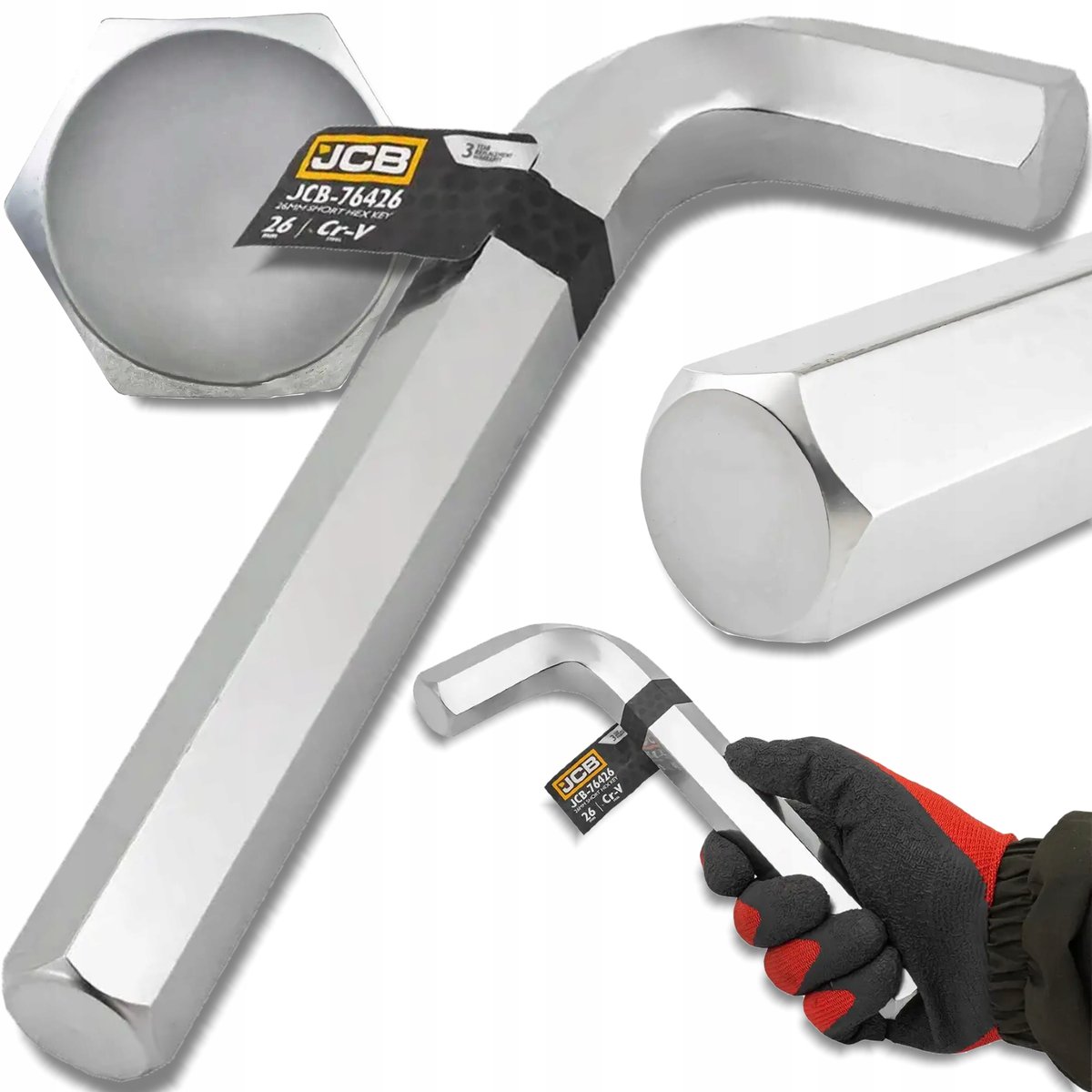 JCB Klucz IMBUS imbusowy HEX CRV 26mm 6-kątny typ L - JCB | Sklep EMPIK.COM